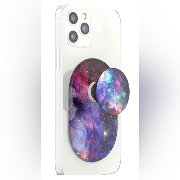 PopSocket | Cell Phones & Accessories | Popsockets Popgrip For Magsafe Blue Nebula Magsafe Grip ...